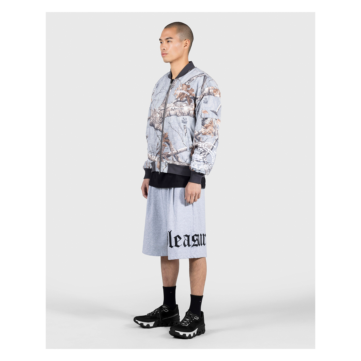 KNOWEAR — Pleasures - Dragon Bomber - Grey Edge